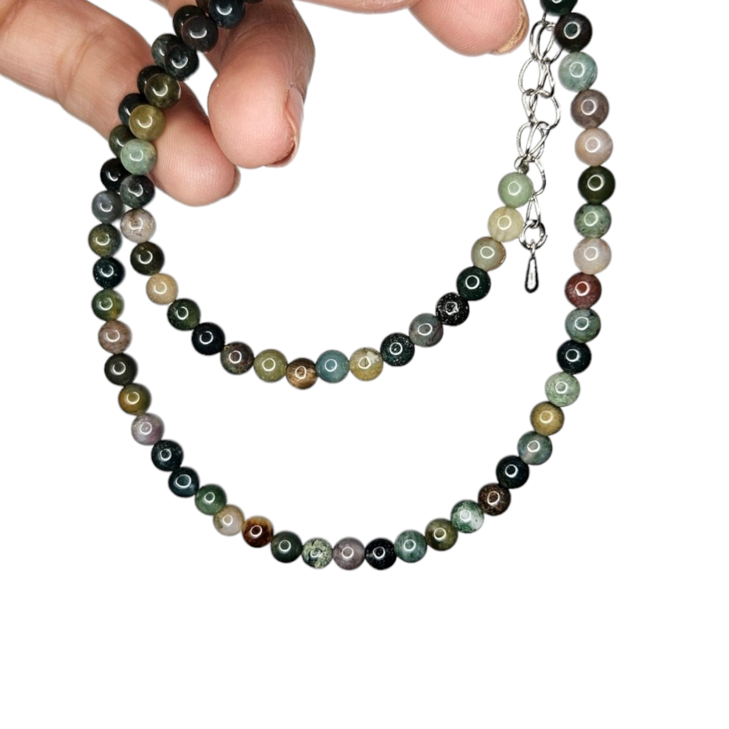 Collar agata india – Amaranta - Piedras Naturales & Accesorios